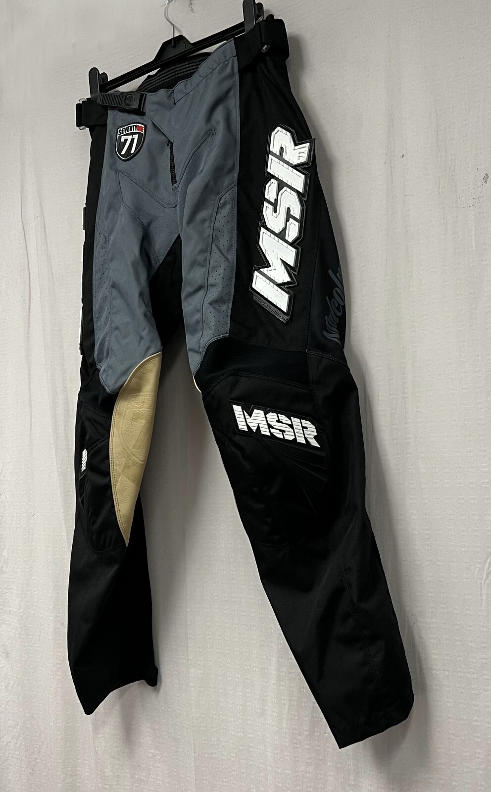 MSR Mens Legend Seventy One 71 Off-Road MX Motocross Pants Black/Grey ...