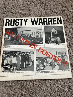Rusty Warren Banned In Boston Vinyl Record | eBay