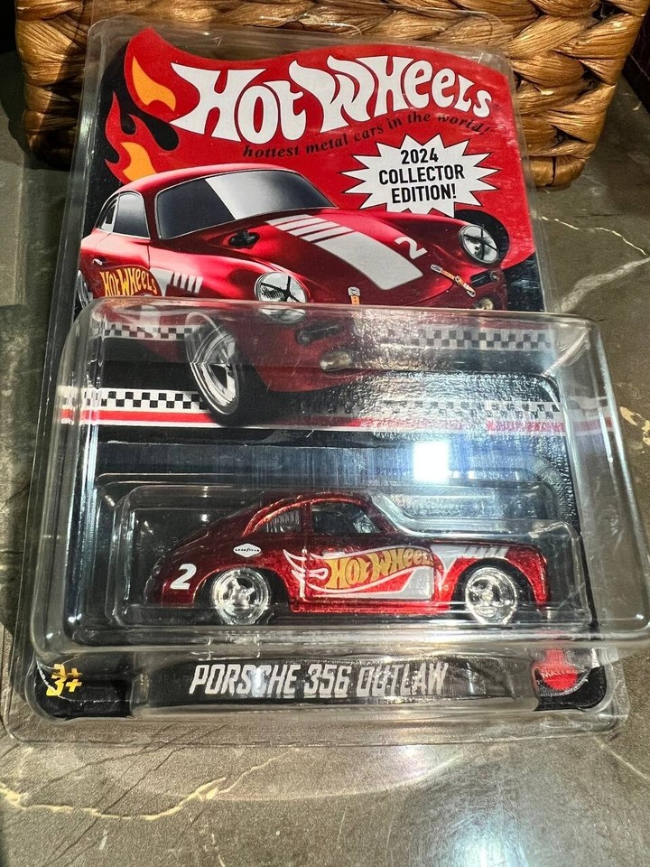 Hot Wheels Collector Edition Mail In 2024 Porsche 356 Outlaw Red with ...