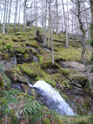 Photo 6x4 Holme Force Waterend/NY1122 The waterspout near the top of ...