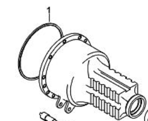 Rear Axle Housing O-Ring for Ford Tractor 4000 5000 7000 4100 4600 ...