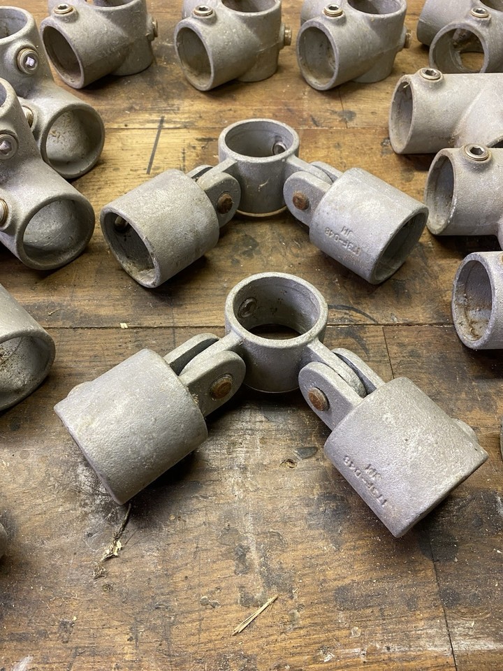 Scaffold Galvanized Fittings 48mm/42mm Key Clamp Handrail Shop | eBay UK