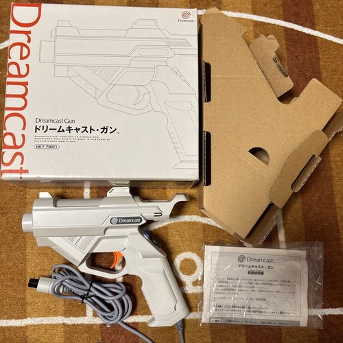 SEGA Dreamcast Light Gun HKT-7801 Controller Boxed Tested Excellent ...