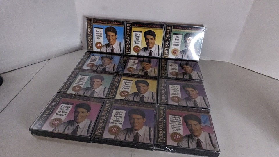 ANTHONY ROBBINS: PERSONAL POWER II The Driving Force Sealed CD Lot ...