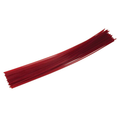 Red Silver Streak Fire Trimmer Line Fits 095 12" Pre-Cut 50 Per Pack | eBay