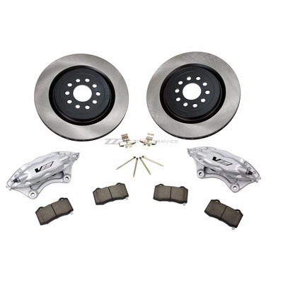 ZZPerformance Cadillac ATS 14.4" Rear Brake Upgrade Kit w/ Brembo ...