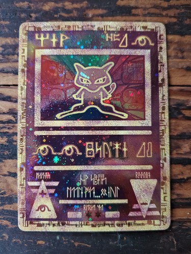 Pokemon Card TCG Ancient Mew / Mewtwo Strikes Back Evolution Movie ...
