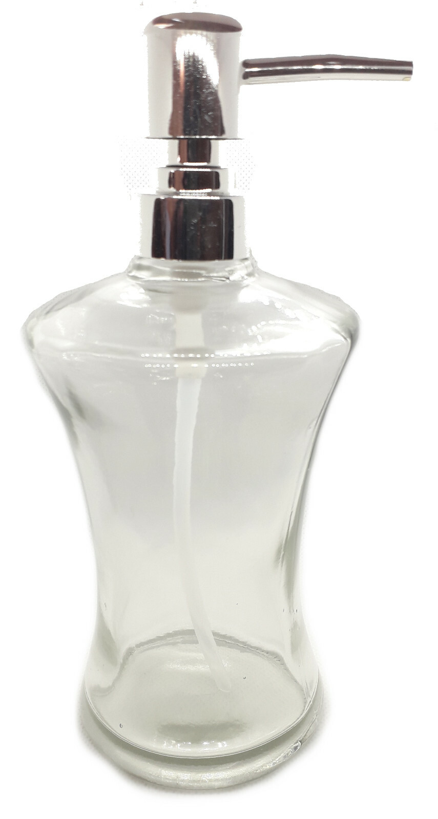 Empty Glass Pump Bottle Liquid Dispenser Refillable 300ml | eBay UK