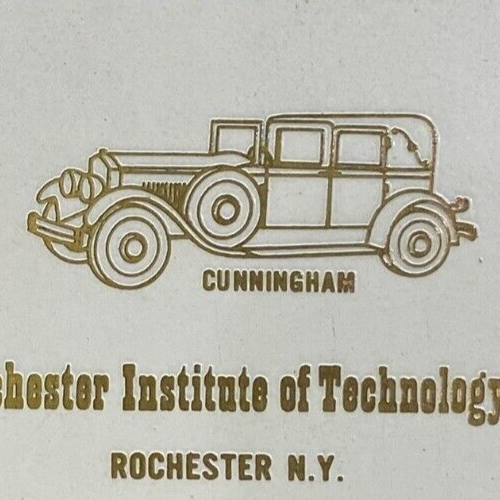 1980 Rochester Institute Antique Car Show AACA Cunningham Genesee ...