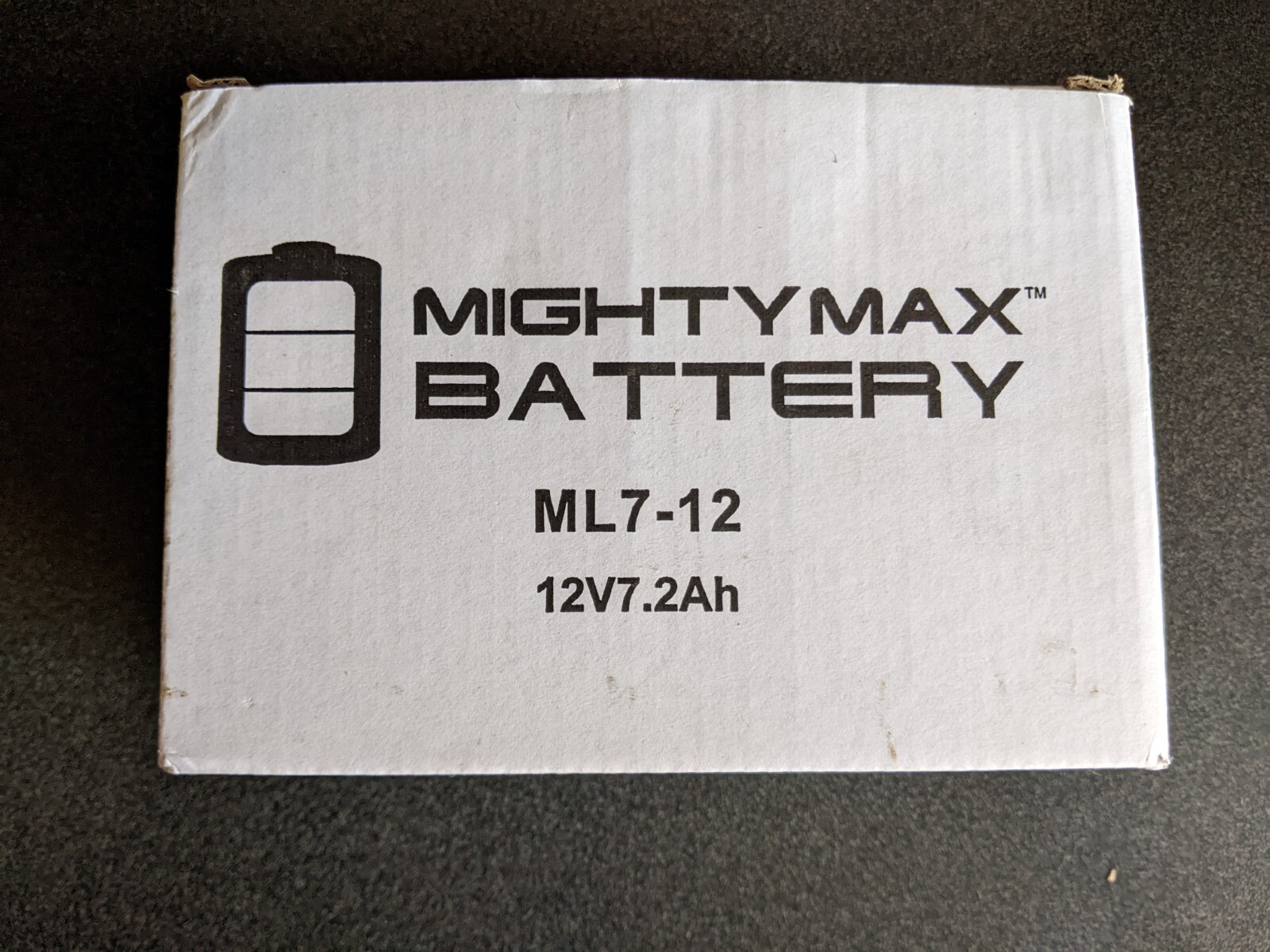 Mighty Max ML7-12 12V 7.2 Ah Battery for UPS Back-UPS, Alarms, Scooter ...
