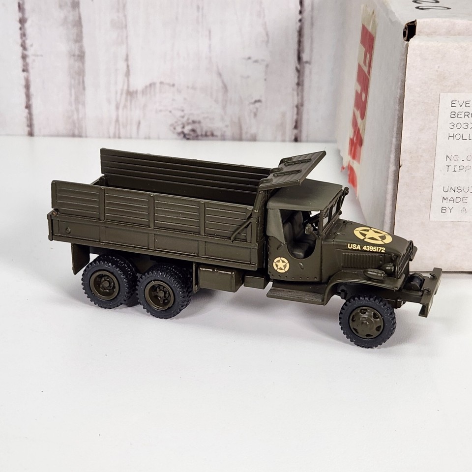 ASAM Hart Smith Models Diecast 1/48 - US ARMY GMC 353 Truck Deuce ...