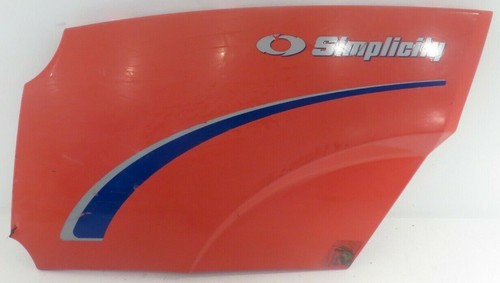 OEM Simplicity Conquest Riding Lawn Mower 1694014 L/H SIDE HOOD PANEL ...