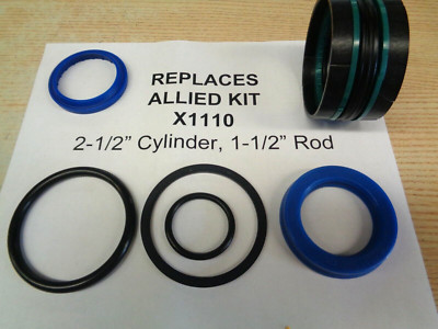 Replaces ALLIED Part number X1110 seal kit (2-1/2" bore X 1-1/2" Rod ...