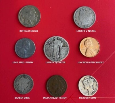 U.S. Coin Collection Type Set Includes Silver! Old Estate Coin Lot | eBay