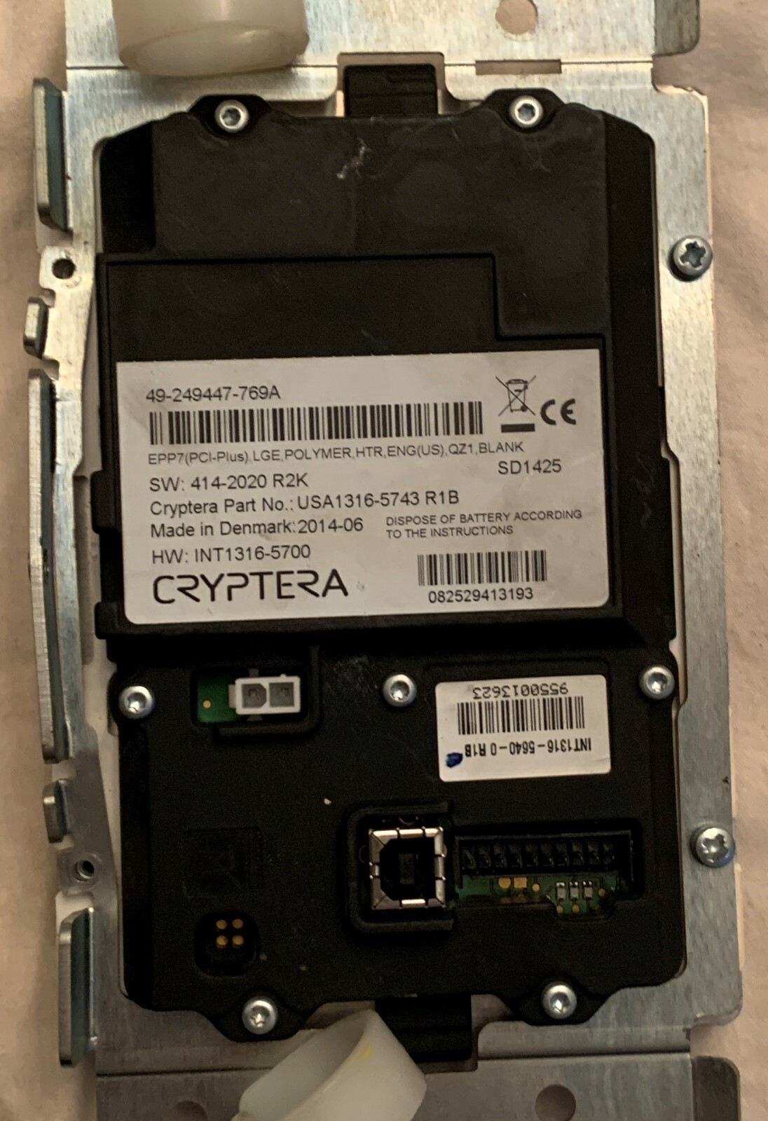 Diebold 49-249447-769A EPP7 PCI-Plus POLY HTR ENG QZ1 | eBay