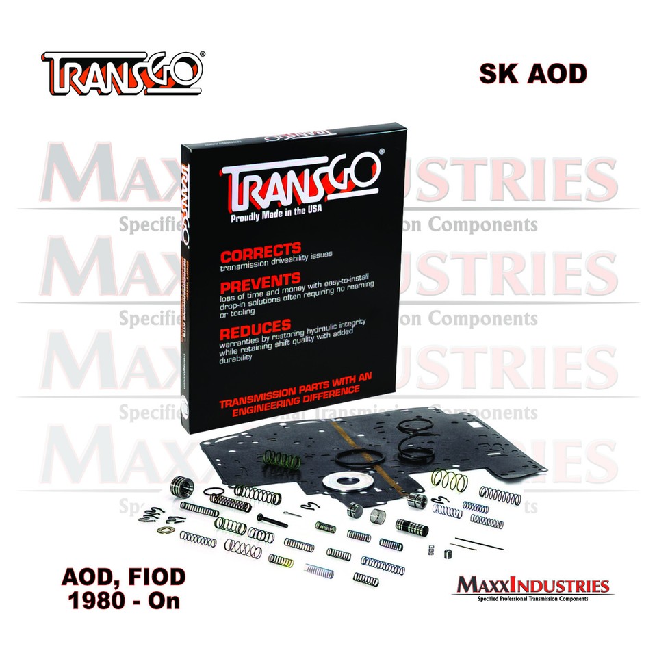 Transgo SK AOD Transmission Valve Body Shift Kit AOD 80-93 | eBay