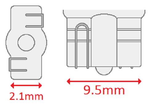 Box of 10 #194G (Green) Lamp Auto Bulb Automotive 14V 3.78W 0.27A | eBay