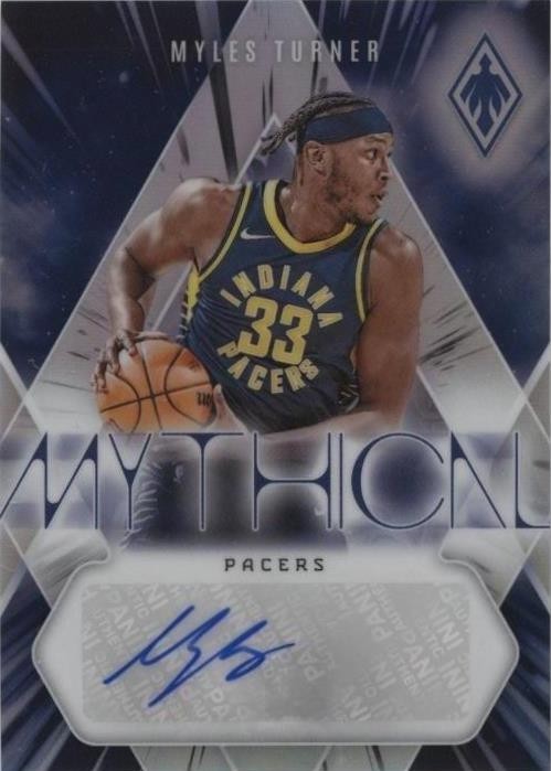 2023-24 Panini Phoenix - Mythical Autographs Myles Turner #MA-MYT /99 ...