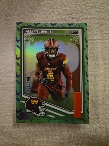 2025 Score Score-A-Treat Green Bats - Frankie Luvu #108 /399 | eBay