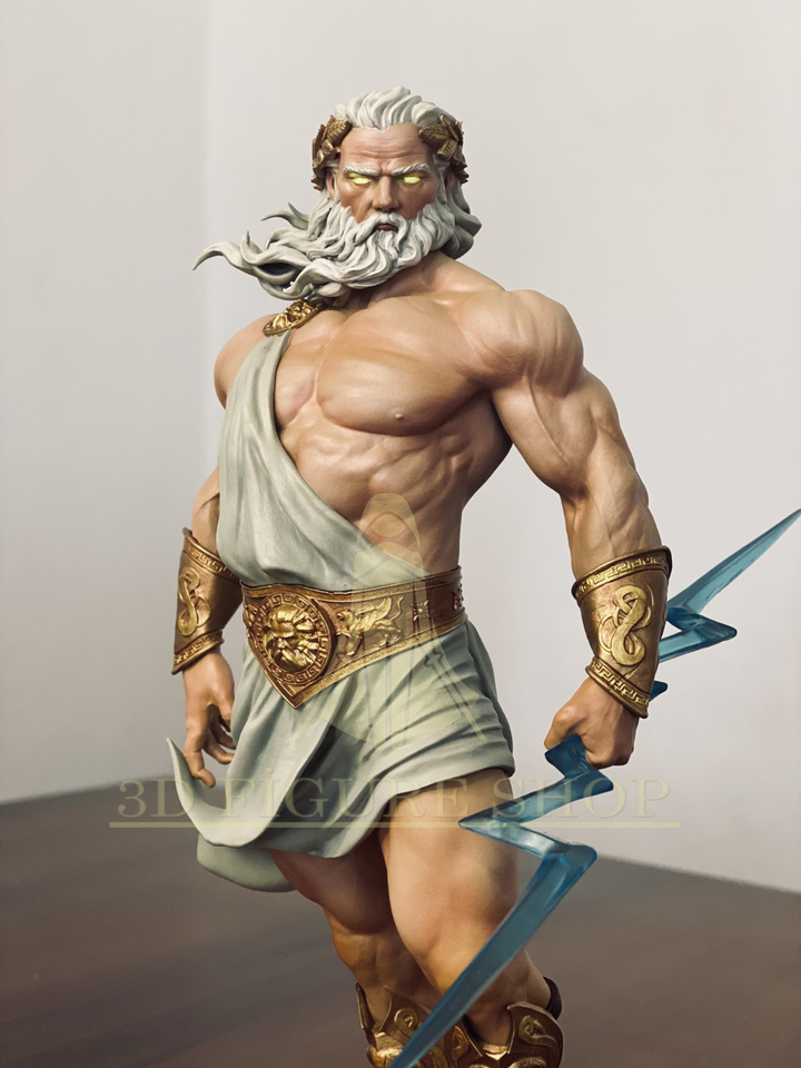 Zeus/ Figure 3d/ /Professional Painted | eBay