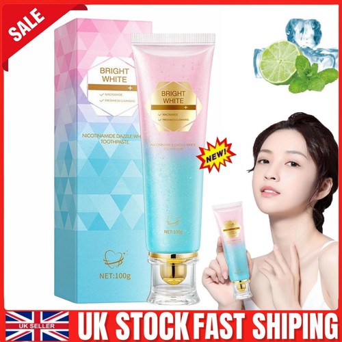 Body Accel - Niacinamide Whitening Toothpaste 100 Grams / 3.5 Oz UK New ...