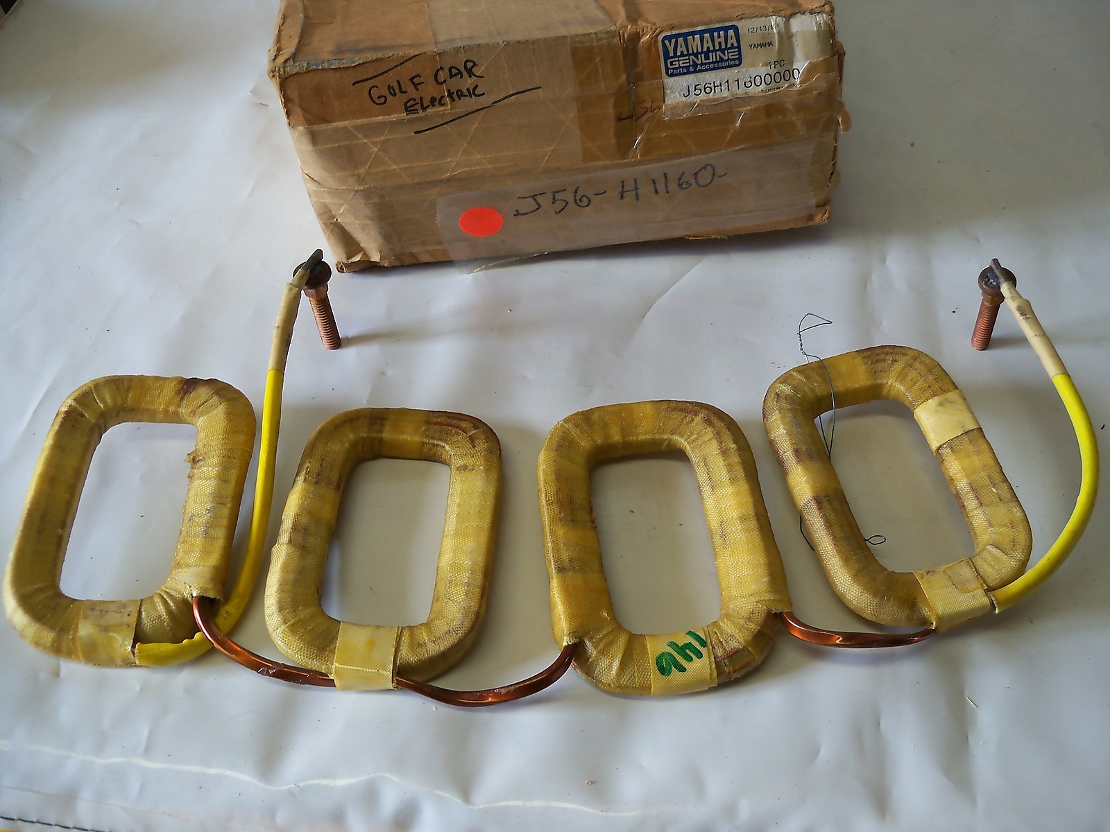 NOS YAMAHA J56-H1160-00-00 FIELD COIL ASSEMBLY G2 G9 | eBay