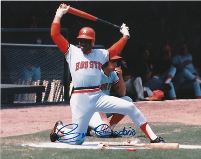 CESAR CEDENO HOUSTON ASTROS ACTION SIGNED 8x10 | eBay