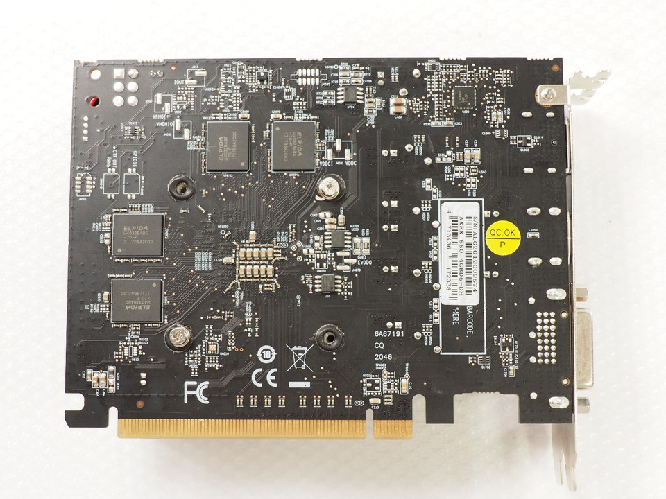 PowerColor AMD Radeon RX 550 AXRX 550 4GBD5-DH 4GB Red Dragon Graphics ...