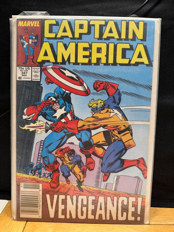 Captain America Comic Lot: Issues #339, 341, 343-347 (1988) | eBay