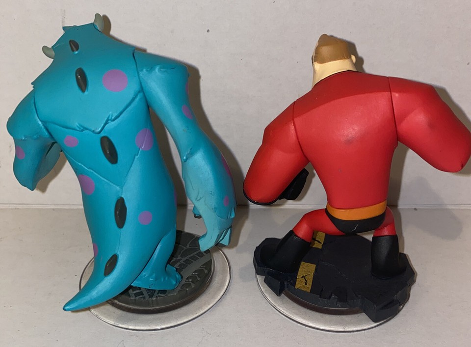 Disney Infinity Starter Pack Figures Sulley And Mr. Incredible | eBay