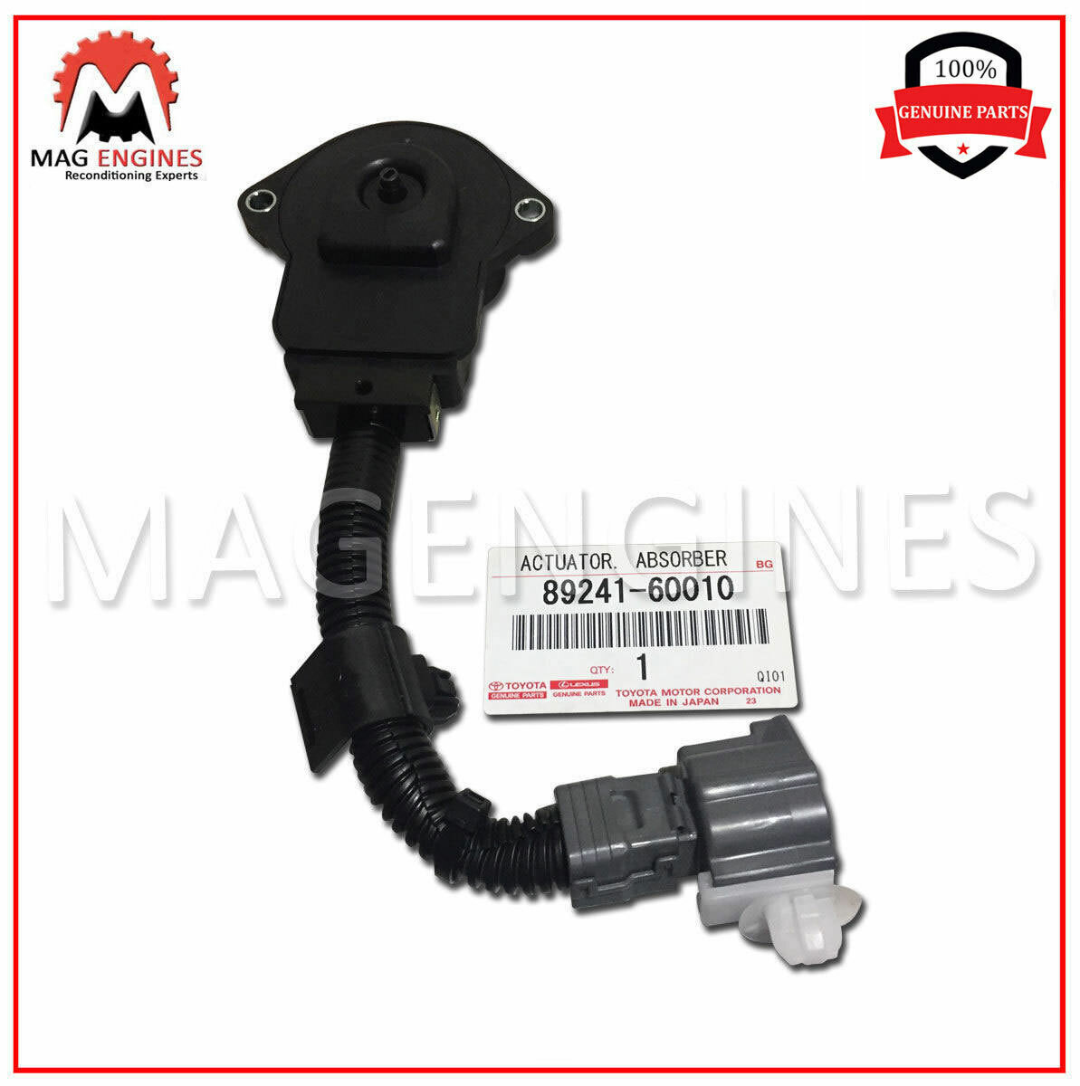 89241-60010 GENUINE OEM SHOCK ABSORBER ACTUATOR FOR LAND CRUISER PRADO ...