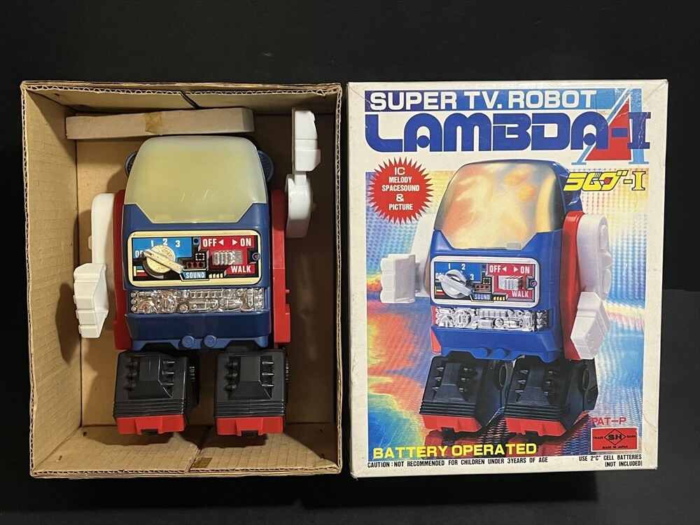 Showa Retro Super TV Robot Lambda ROBOT Electric Near unused From Japan | eBay