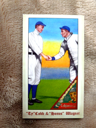 Helmar's Colgan's Chips Cobb & Wagner shaking hands very rare baseball cards NM | eBay