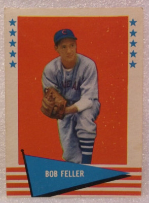Collectible 1961 Fleer Bob Feller "Baseball Greats" Trading Card (#25 ...