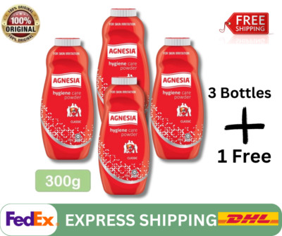 X3 Agnesia Antiseptic Dusting Powder/Prickly Heat & Rashes FREE ...