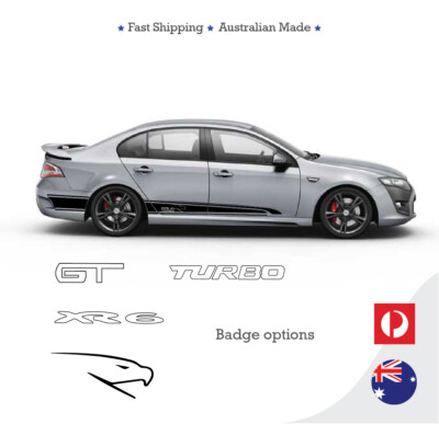 Ford FG Falcon Side Stripe Decal Sticker Kit SUIT 2008 - 2014 option ...