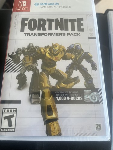 FORTNITE Transformers Pack (Nintendo Switch, 2023) - New - | eBay