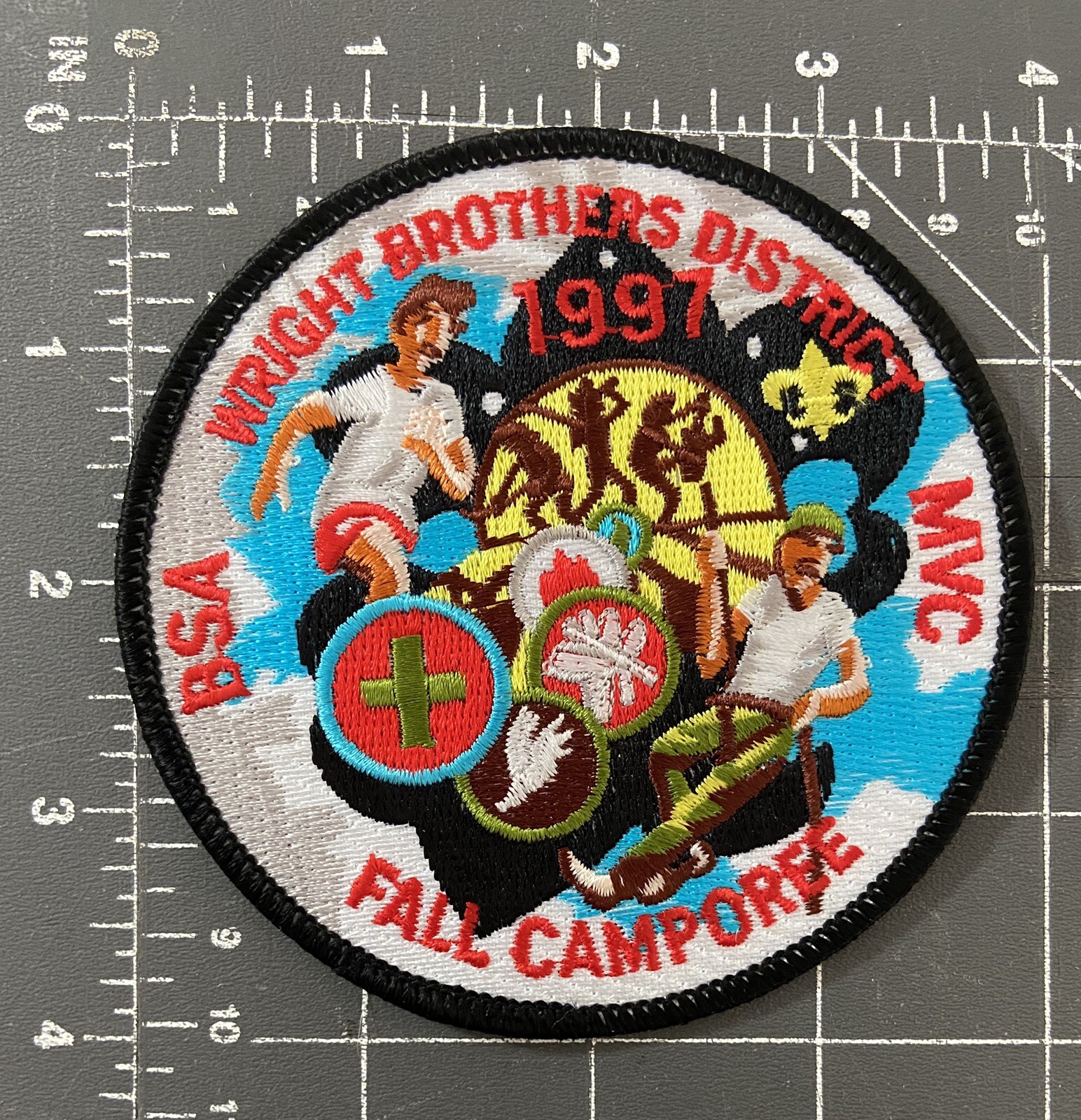 Wright Brothers District Fall Camporee Patch BSA Boy Scouts Miami ...