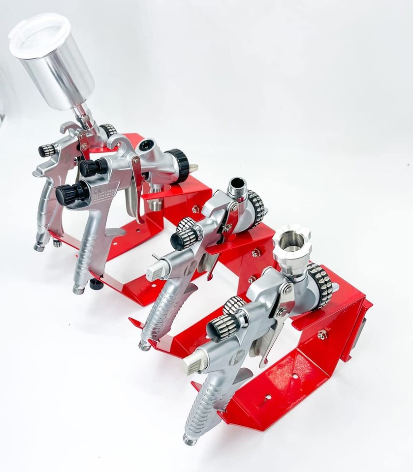 Magnetic Paint Spray Gun Holder Stand, Holds 4 Gravity Feed - (5778) | eBay