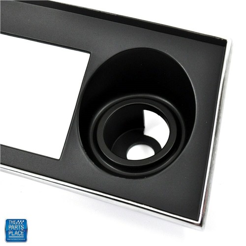 1967-1968 Camaro Firebird Dash Radio Bezel Black Pebble Grain GM ...