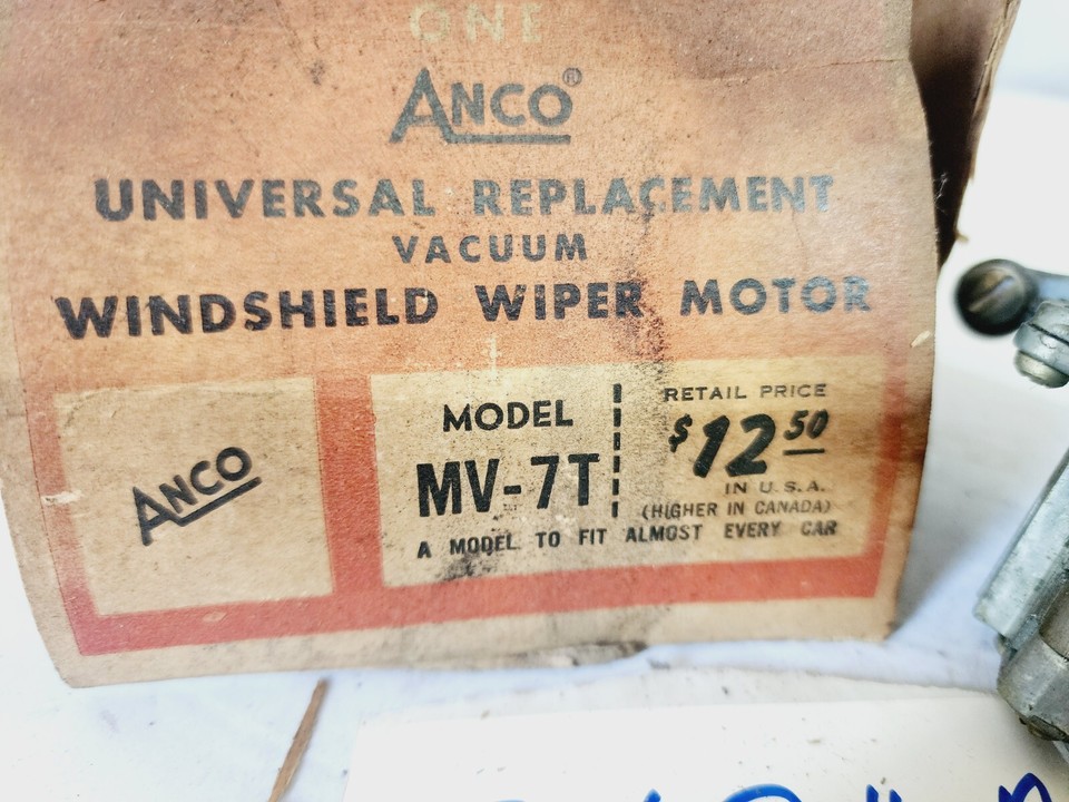 Anco MV-7T Windshield Wiper Motor | eBay