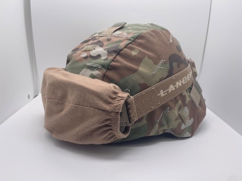 Airsoft ACH Helmet with Goggles, OCP Cover, ACH Chin Strap Retention ...