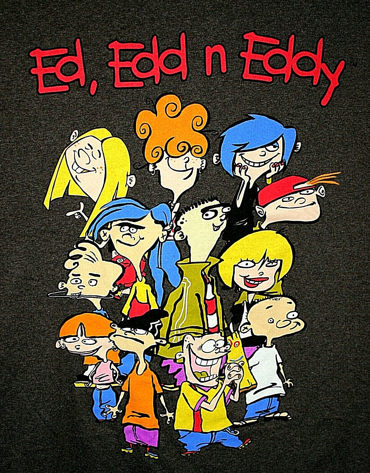 Rare 2016 Ed, Edd & Eddy Tv Show T-Shirt New NOS XL Cartoon Network | eBay