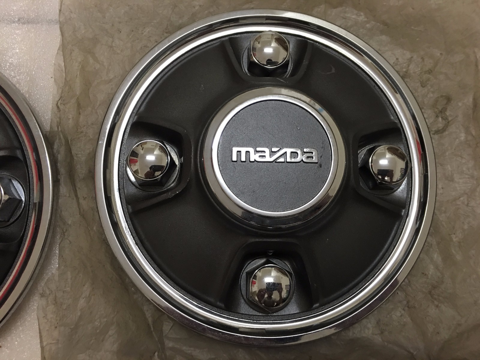 Mazda 323 GLC Bug Eye Wheel Caps (NOS) | eBay