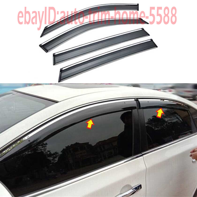 For Cadillac CT5 2020-2024 Car Window Wind Visors Sun Rain Guard Vent ...