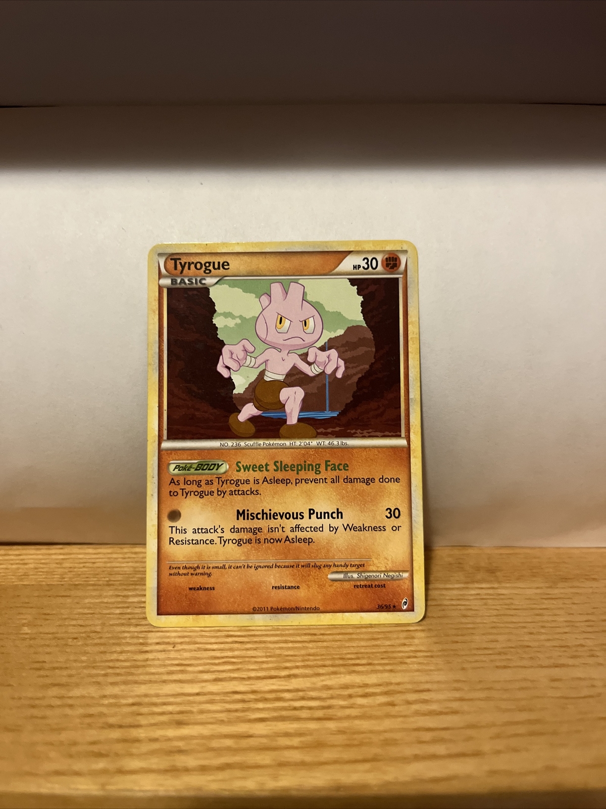 Tyrogue 36/95 - Call of Legends - COMMON - POKEMON CARD - NM/M | eBay