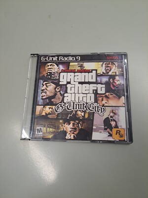 Grand Theft Auto G-Unit Radio 9 G-Unit City Mix CD Rare DJ Whoo Kid ...