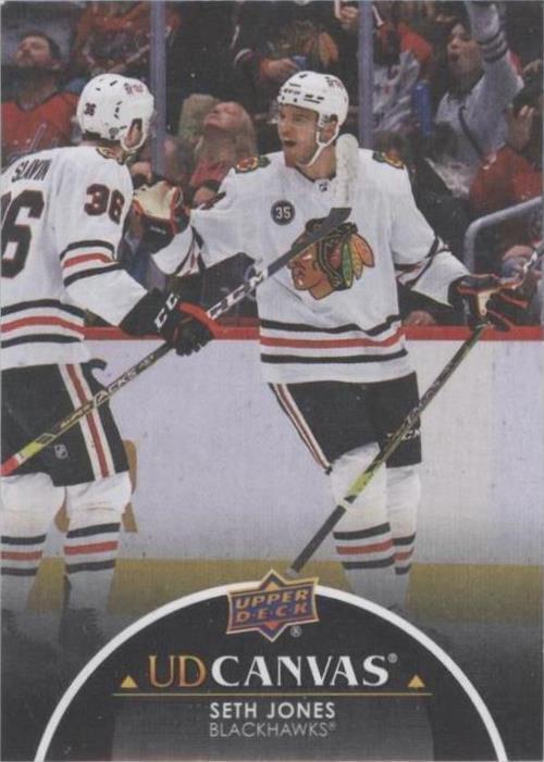 2021-22 Upper Deck Extended Series - Ud Canvas Seth Jones #C288 Black ...