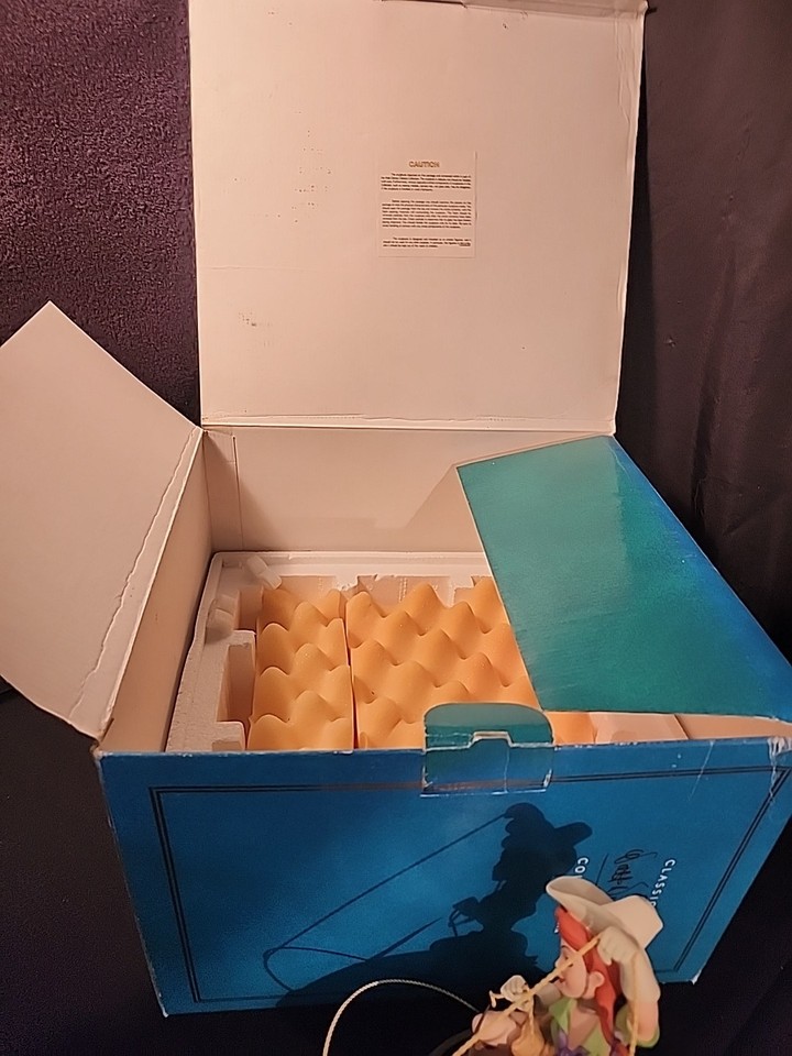 WDCC 1995 American Folk Heroes Melody Time Slue Foot Sue Figurine Used ...