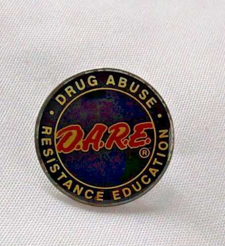 Vintage D.A.R.E. Dare Drug Abuse Resistance Education Hat Lapel Pin | eBay